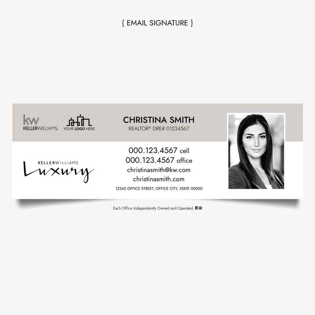 Email Signatures – Agent LUXSUITE